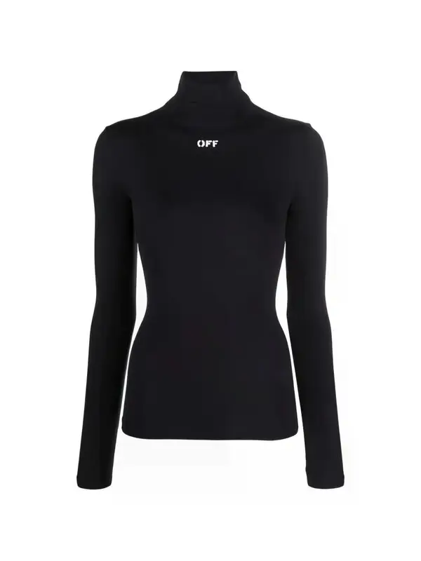 Off-White Logo Second-skin Top