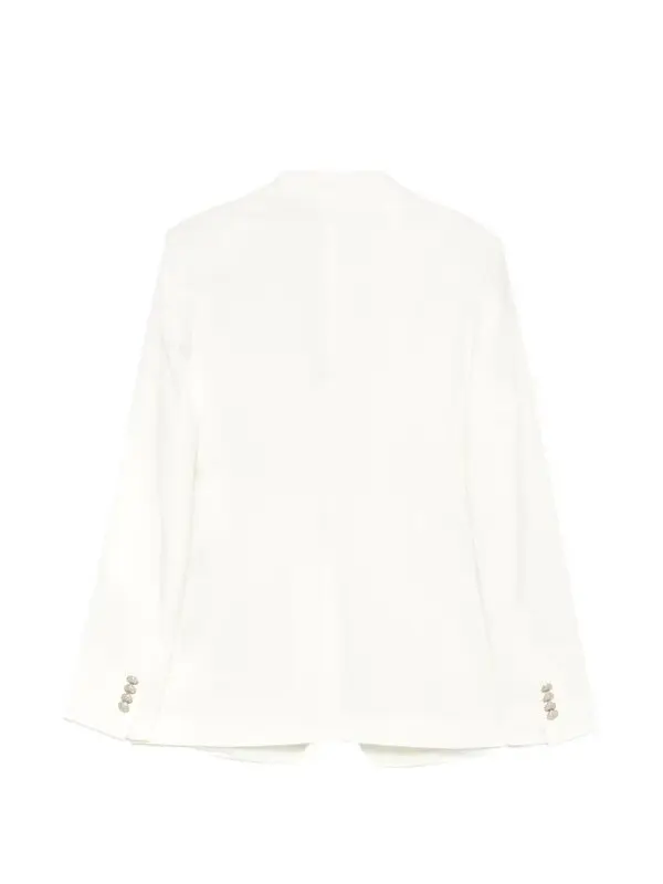 Tagliatore Single-breasted Peak-lapel Suit - Neutrals