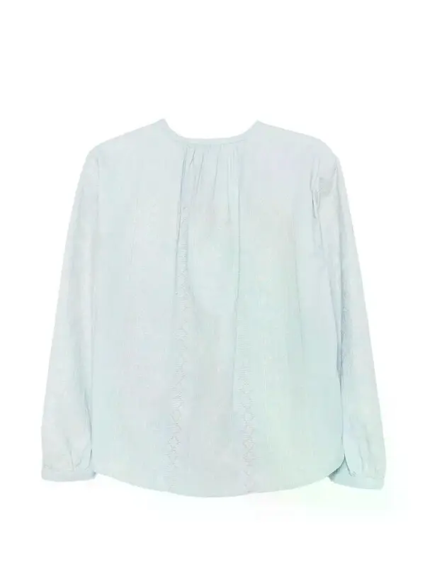 SEMICOUTURE Zillah Embroidered Blouse