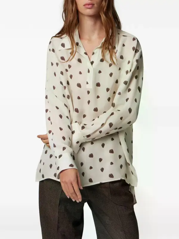 Paul Smith Strawberry-print Blouse
