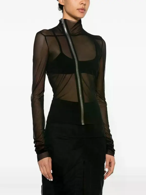Rick Owens Asymmetric-zip Top