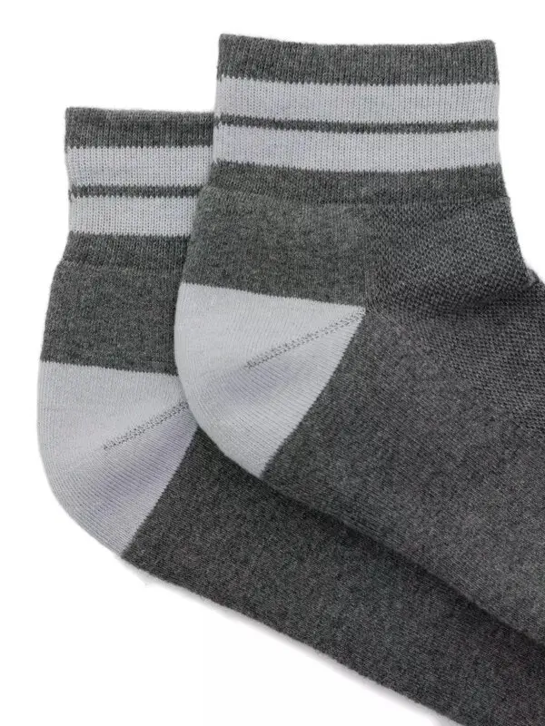 Zegna Sport Allure Ankle Socks - Grey