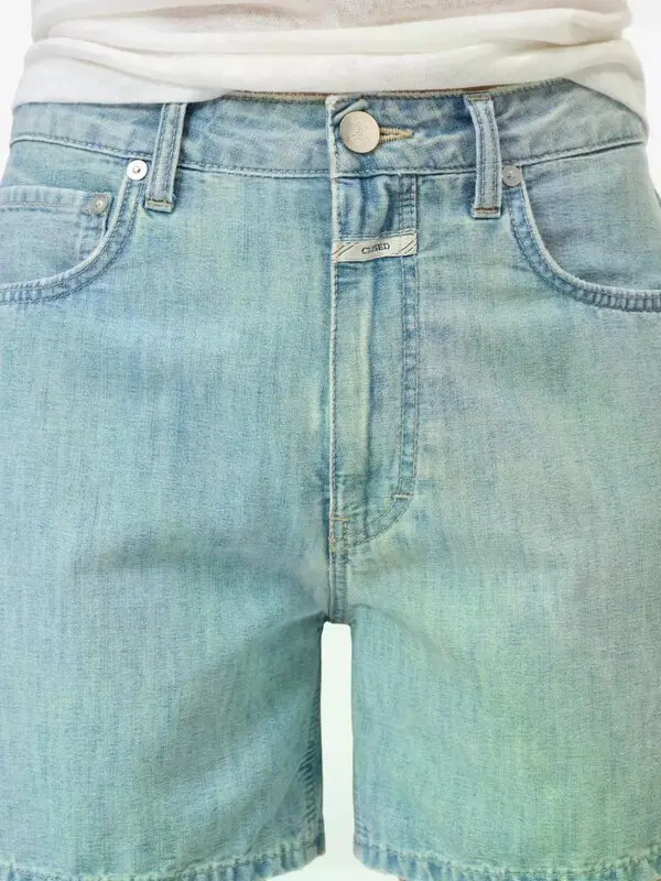 Closed Janey Five-pocket Denim Shorts - Blue