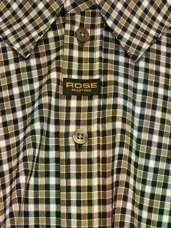 Martine Rose Check-pattern Short-sleeve Shirt