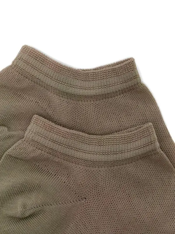 Zegna Striped Ankle Socks