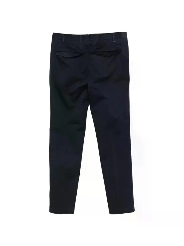PT TORINO Pressed-crease Trousers - Blue