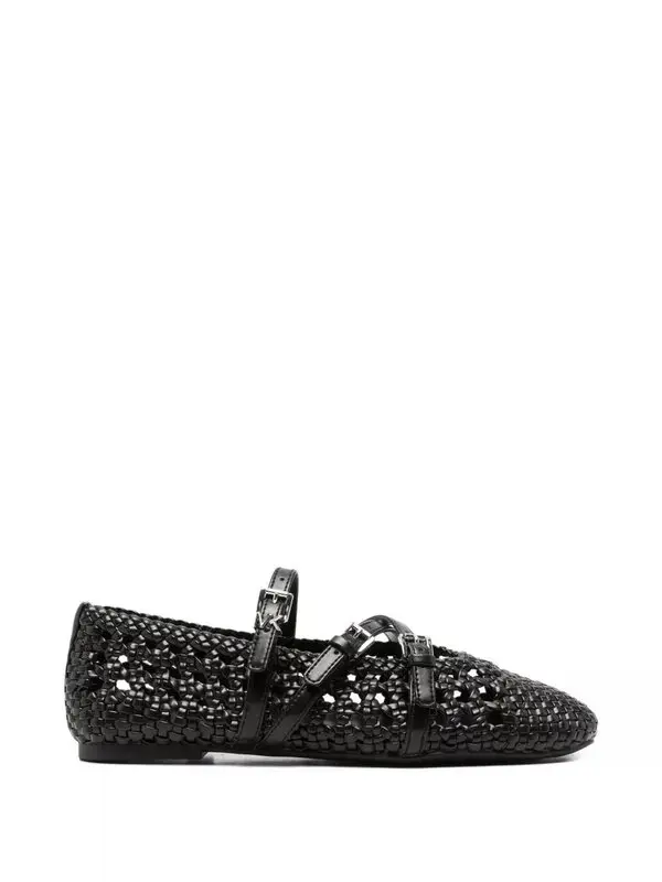 Michael Kors Indy Buckle-strap Ballet Flats