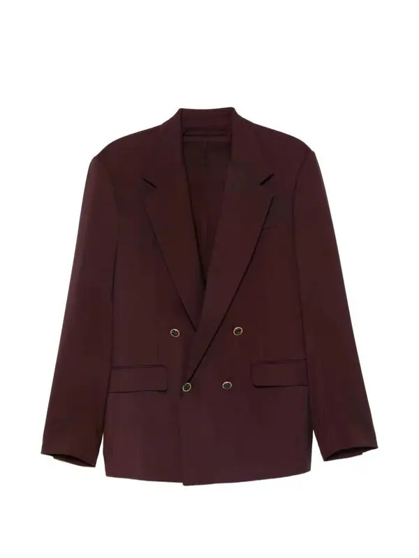 MARSEM Double-breasted Suit - Red