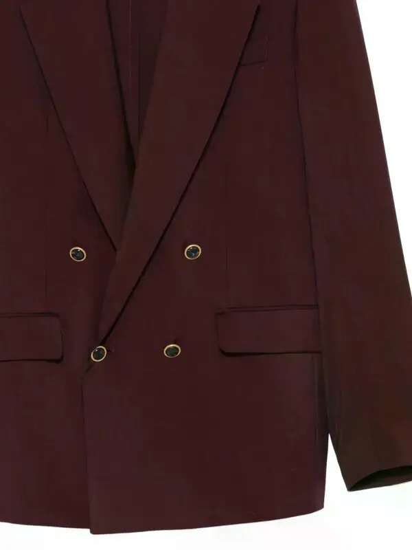 MARSEM Double-breasted Suit - Red