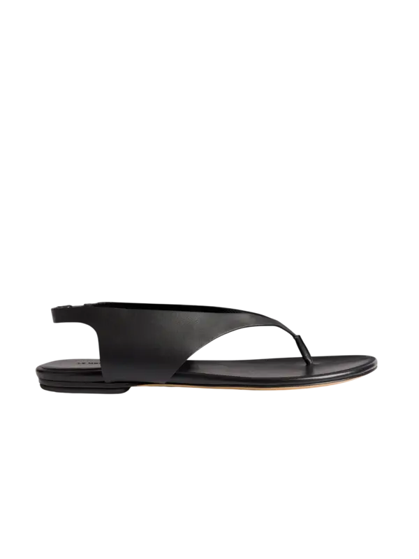 Le Monde Beryl Langley Thong Sandals - Black