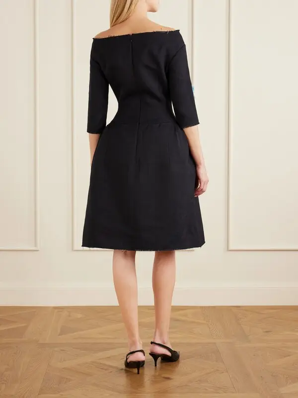shushu tong off the shoulder dress SHUSHU/TONG Off-Shoulder Dress