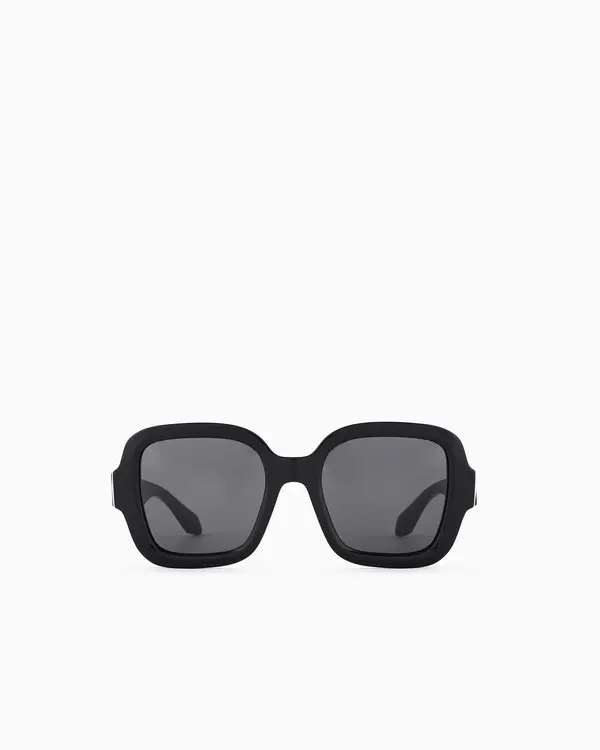 Giorgio Armani Square Sunglasses - Charcoal