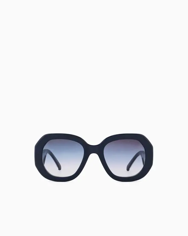 Giorgio Armani Square Sunglasses - Blue