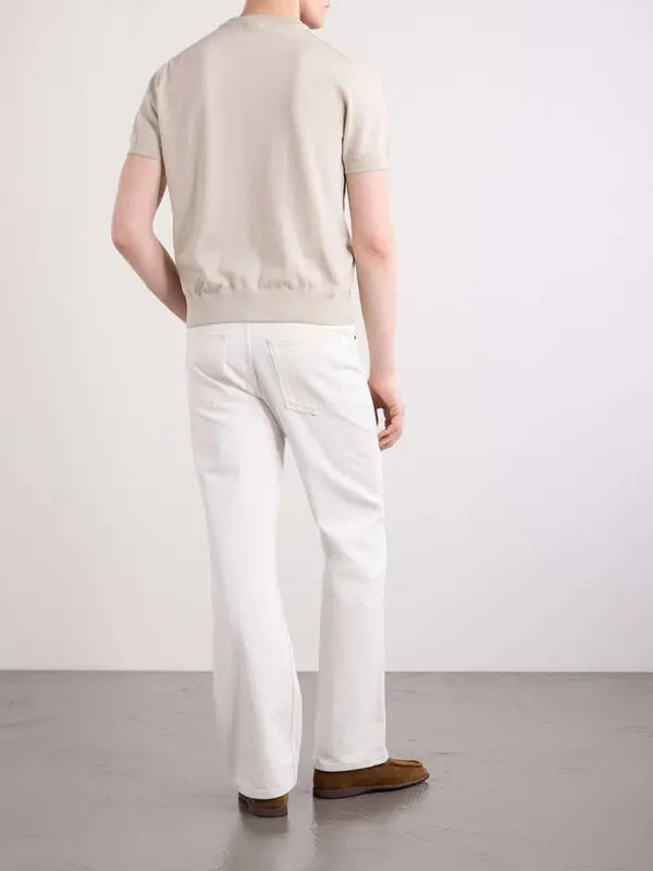 Brioni Knitted Cotton T-shirt
