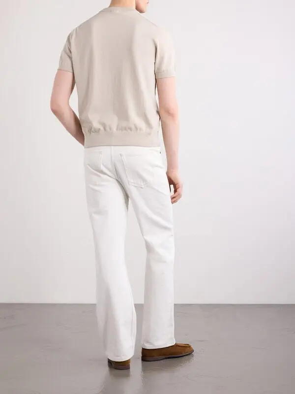 Brioni Knitted Cotton T-shirt