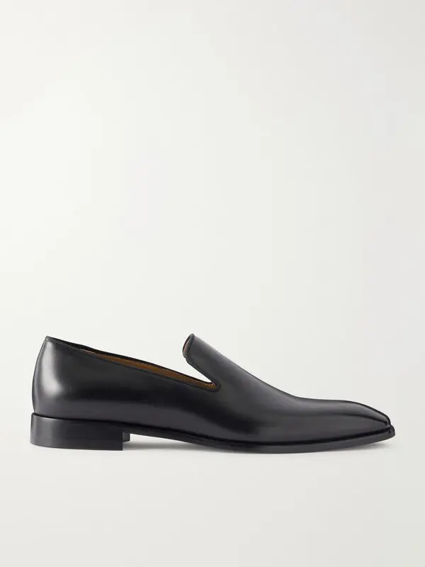 CHRISTIAN LOUBOUTIN Danny Leather Loafers - Black