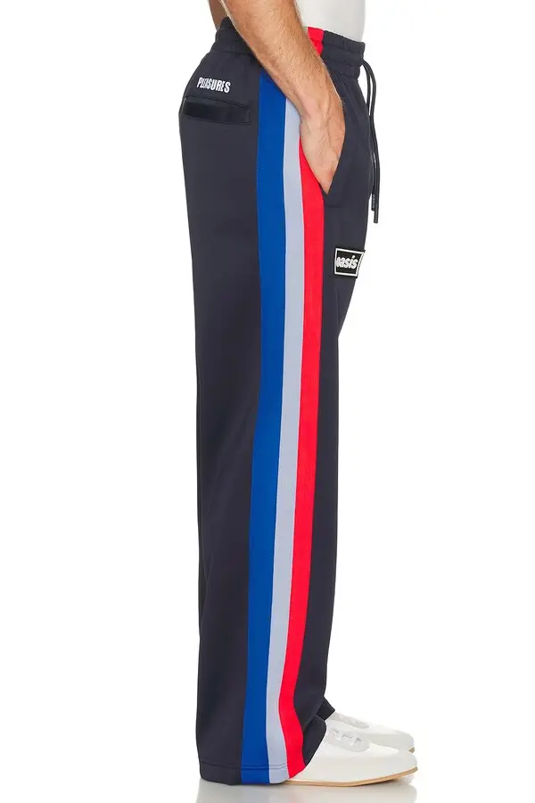 PLEASURES X Oasis Forever Track Pants - Navy