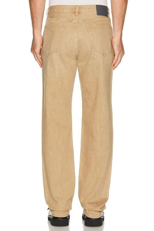 Theory Tinted Standard Jeans - Washed Brown