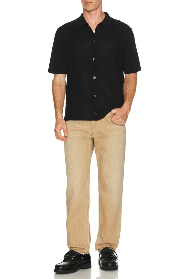 Theory Tinted Standard Jeans - Washed Brown