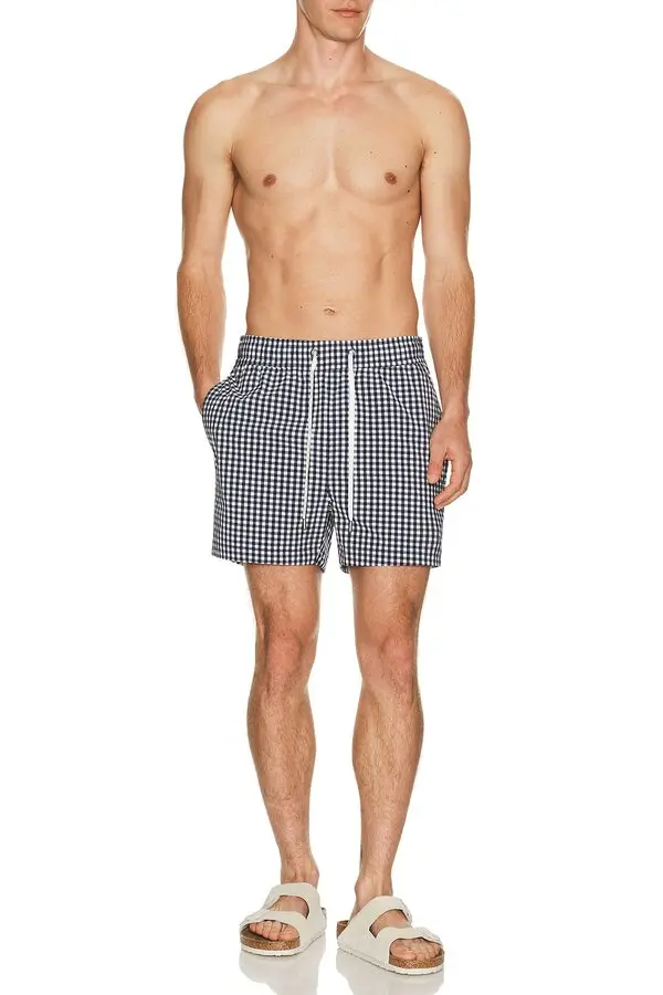 Onia Charles 4 Swim Trunk - Navy