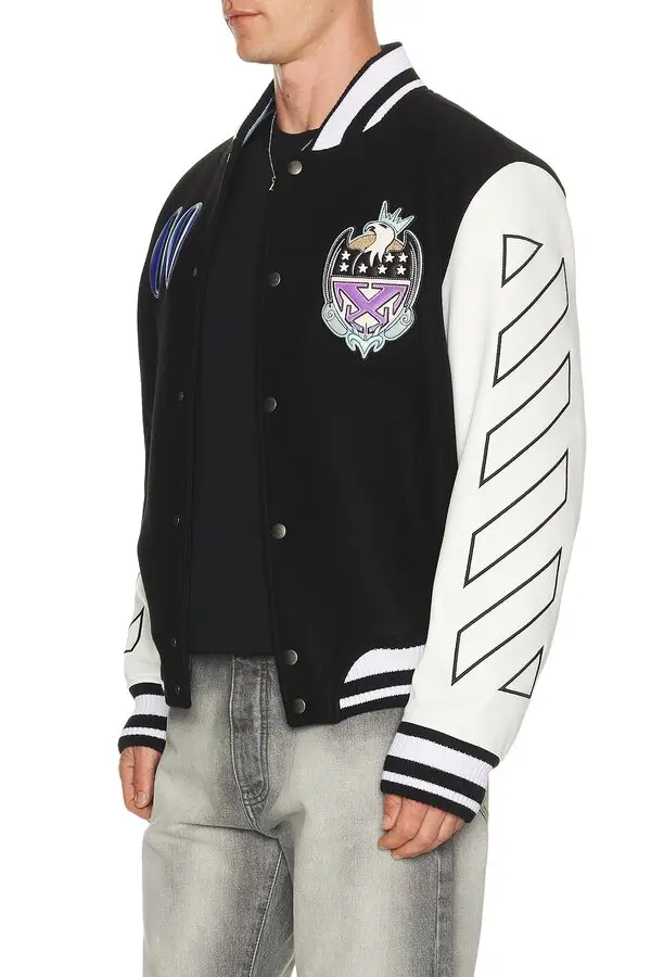 Off-White Royal Jewels Varsity Jacket