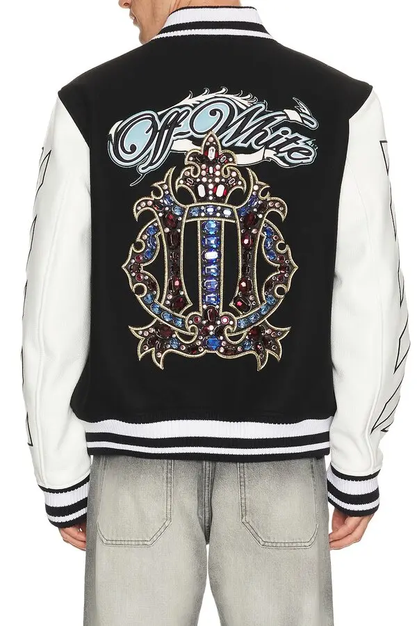 Off-White Royal Jewels Varsity Jacket