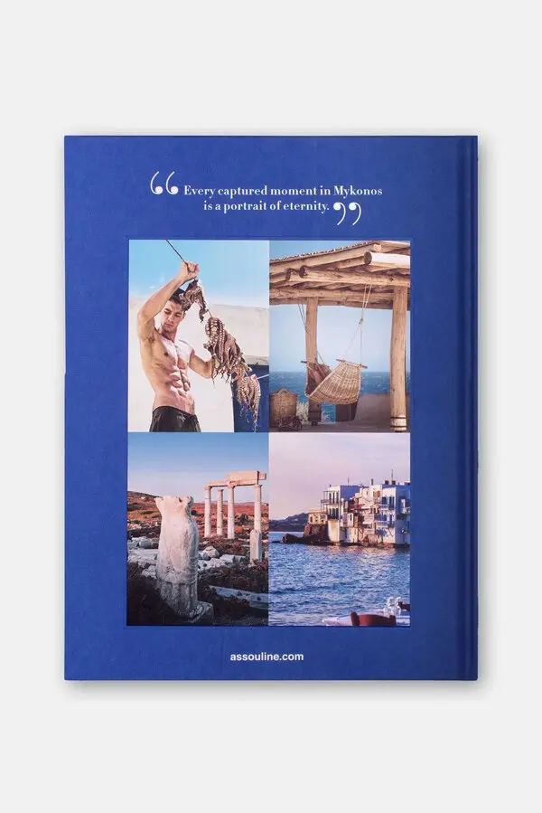 Assouline Mykonos Muse By - Blu