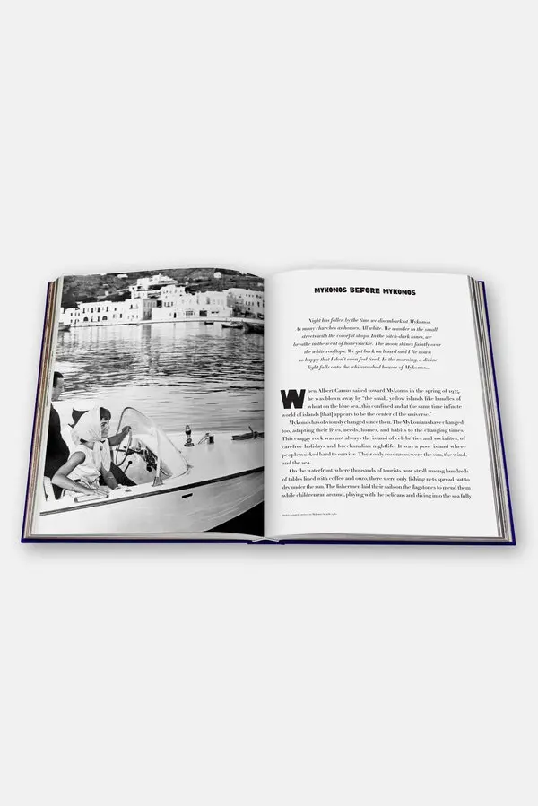 Assouline Mykonos Muse By - Blu