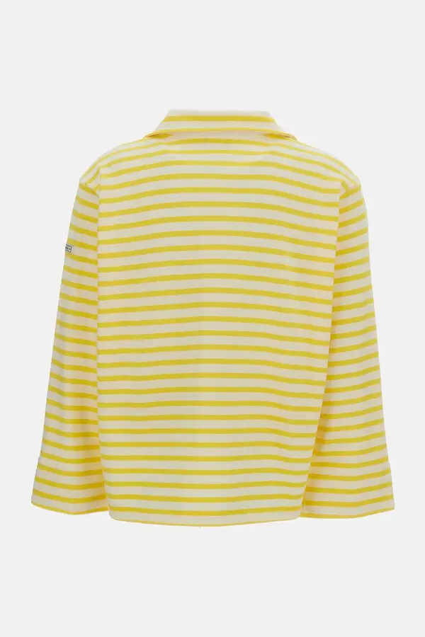 Polo Ralph Lauren Striped V-neck T-shirt - Yellow