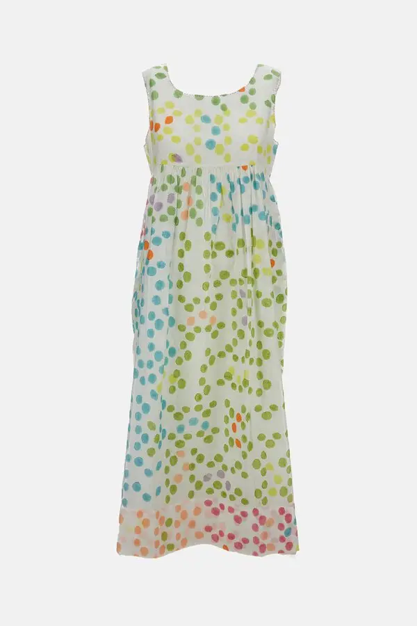 INJIRI Bubble Dress - Multicolor