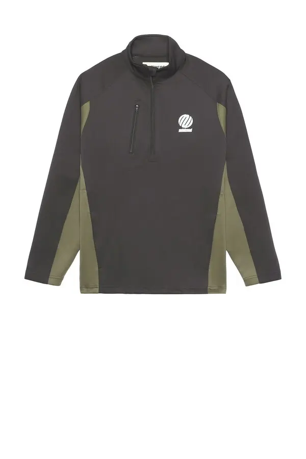 METALWOOD STUDIO Trophy Quarter Zip Pullover - Tar