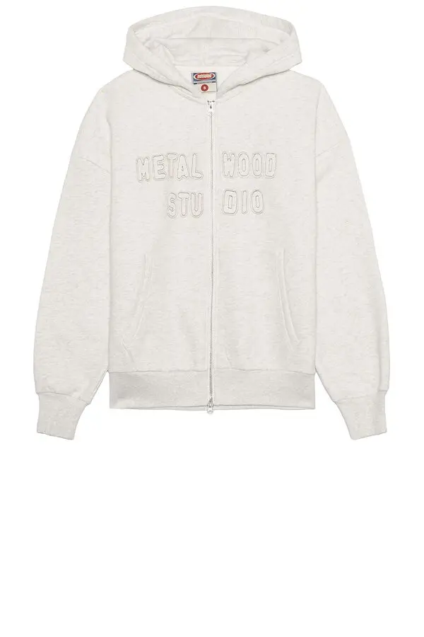 METALWOOD STUDIO Cutie Zip Hooded Sweatshirt