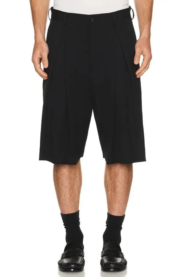 Comme Des Garçons Wool Tailored Shorts