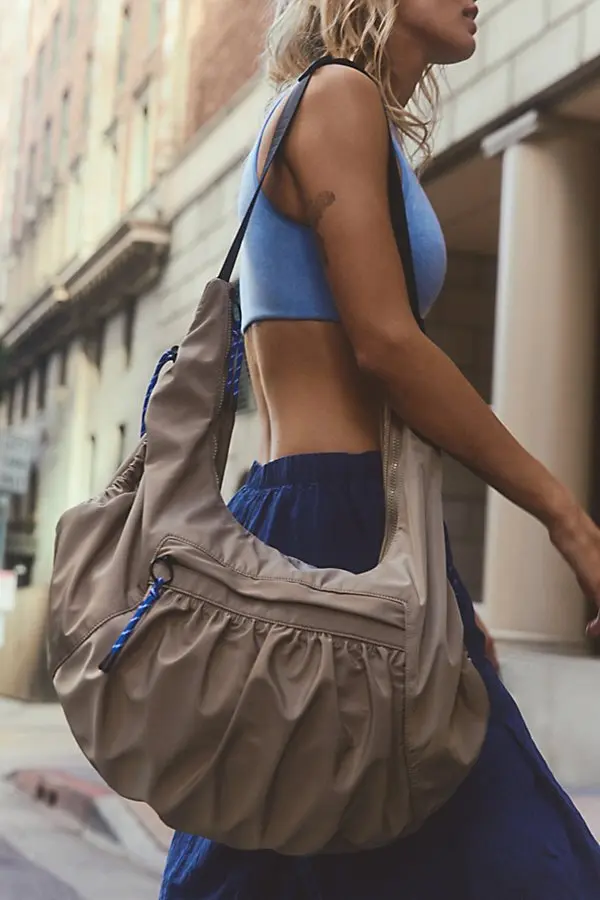 Free People Freestyle Cinched Tote Bag - Sandy