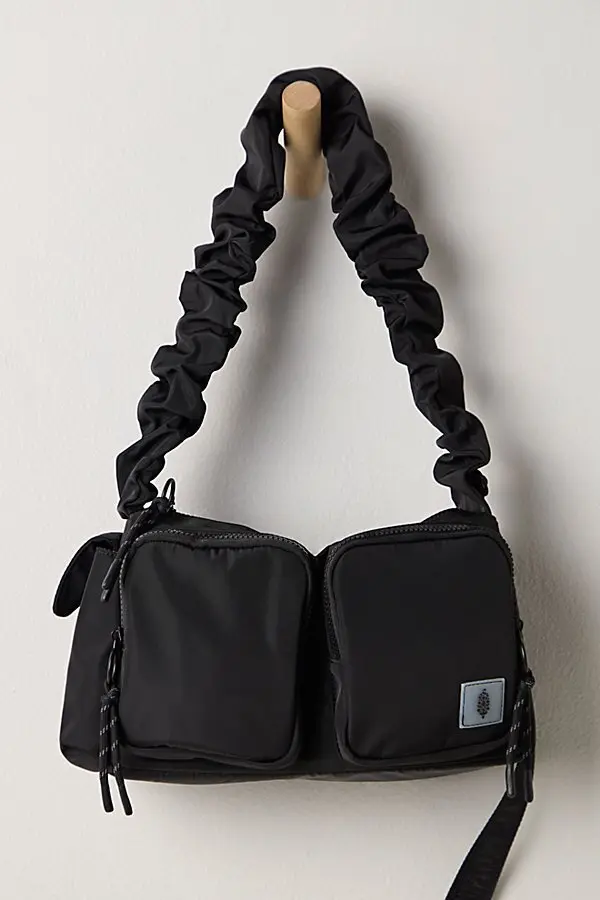 Free People High Standards Shoulder Bag - Black