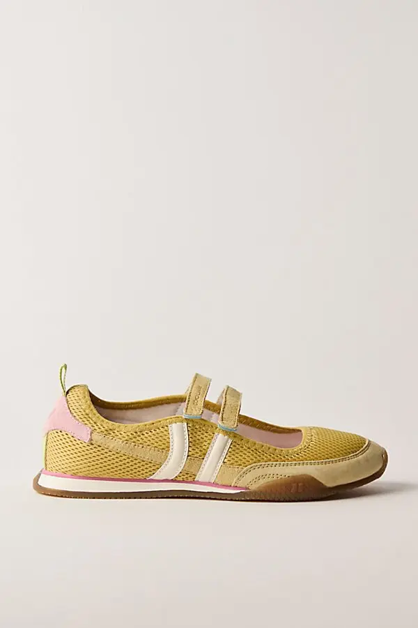COOLWAY Bella Mary Jane Sneakers - Yellow