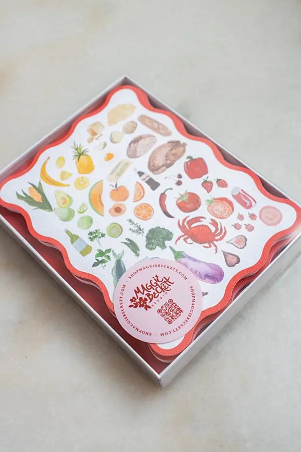 MAGGIE BECKETT STUDIO Foodie Notecards Boxed Set