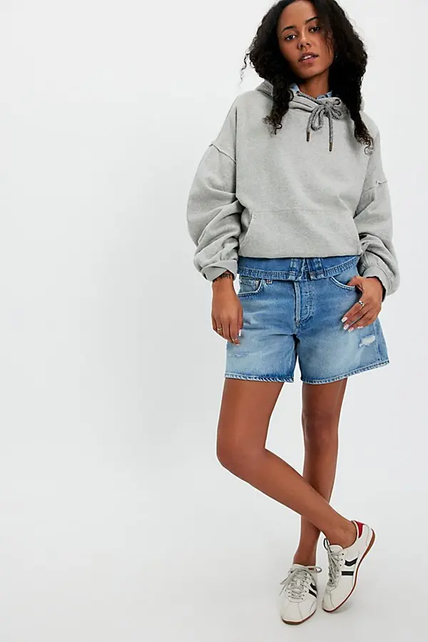 Citizens Of Humanity Billie Relaxed Denim Shorts - Sparrow