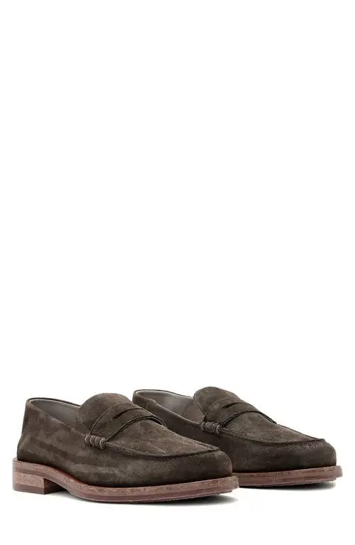 ALLSAINTS Convertible Penny Loafer - Dark Brown