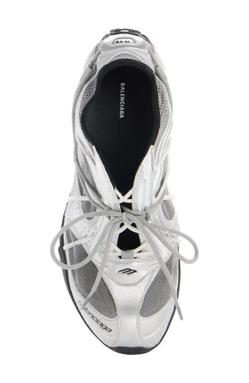 Balenciaga Radar Mesh Slip-on Sneakers - Anthracite