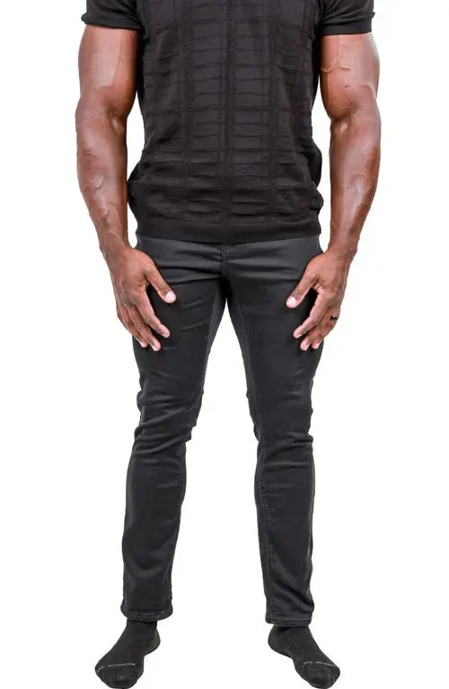 MACEOO Stretch Skinny Jeans - Black