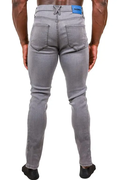 MACEOO Marthyr Stretch Skinny Jeans - Grey
