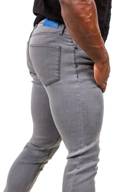 MACEOO Marthyr Stretch Skinny Jeans - Grey
