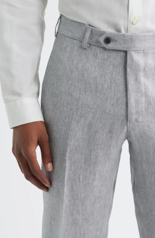 Zanella Parker Linen Pants - Light Grey