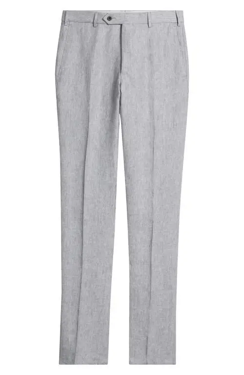 Zanella Parker Linen Pants - Light Grey