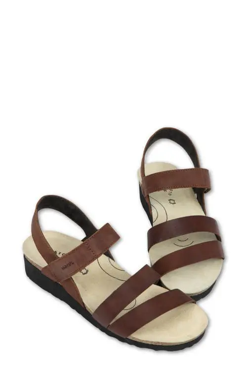 Naot Kayla Arch Pro Sandals - Cognac Leather