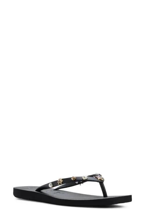 Roxy Shell Stud Flip Flop