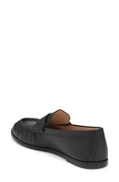 STUART WEITZMAN Spencer Woven Loafer - Black
