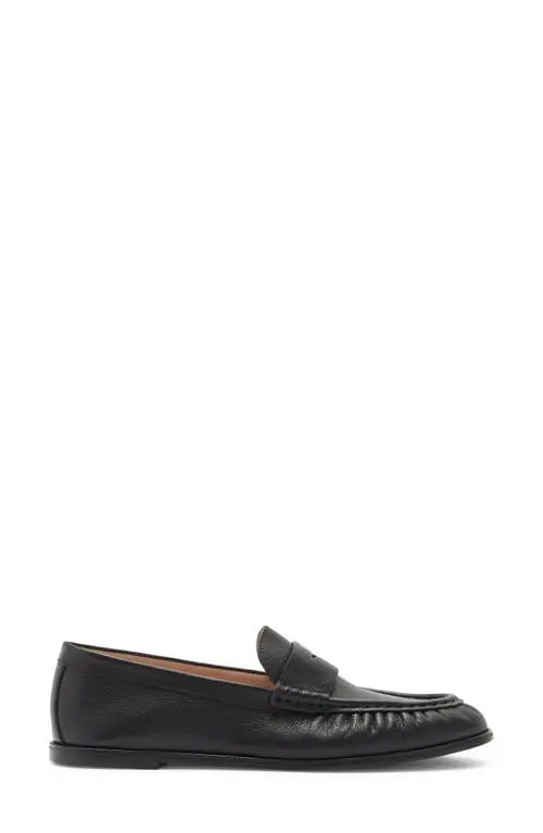 STUART WEITZMAN Spencer Woven Loafer - Black