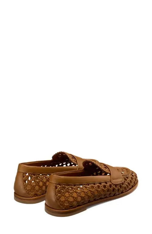 STUART WEITZMAN Spencer Woven Loafer - Boho Tan